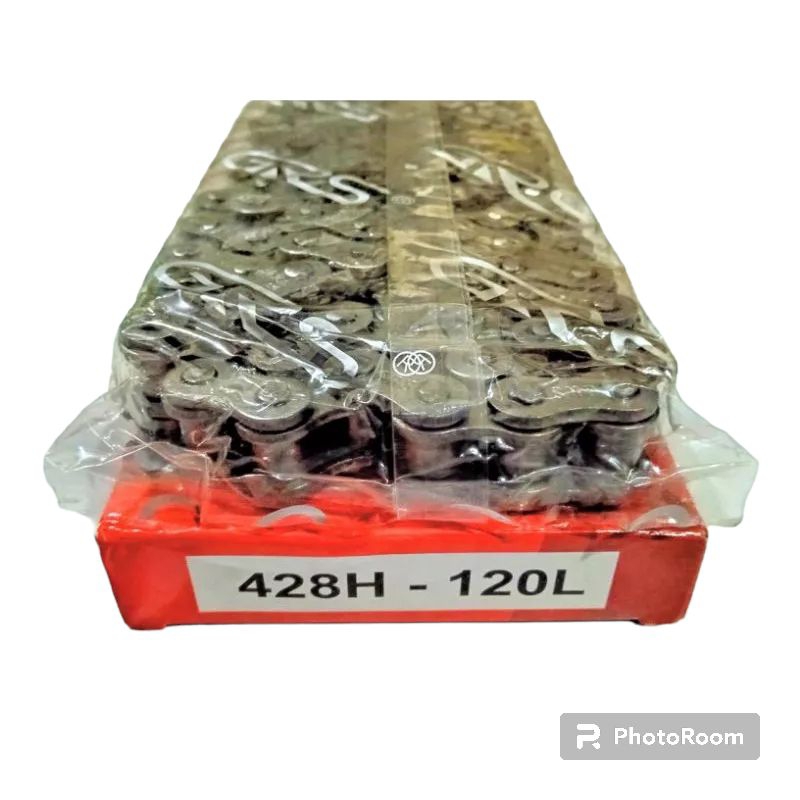 Motorcycle Chain Heavy Duty 428H-130L, 428H-120L, 428H-110L | Shopee ...