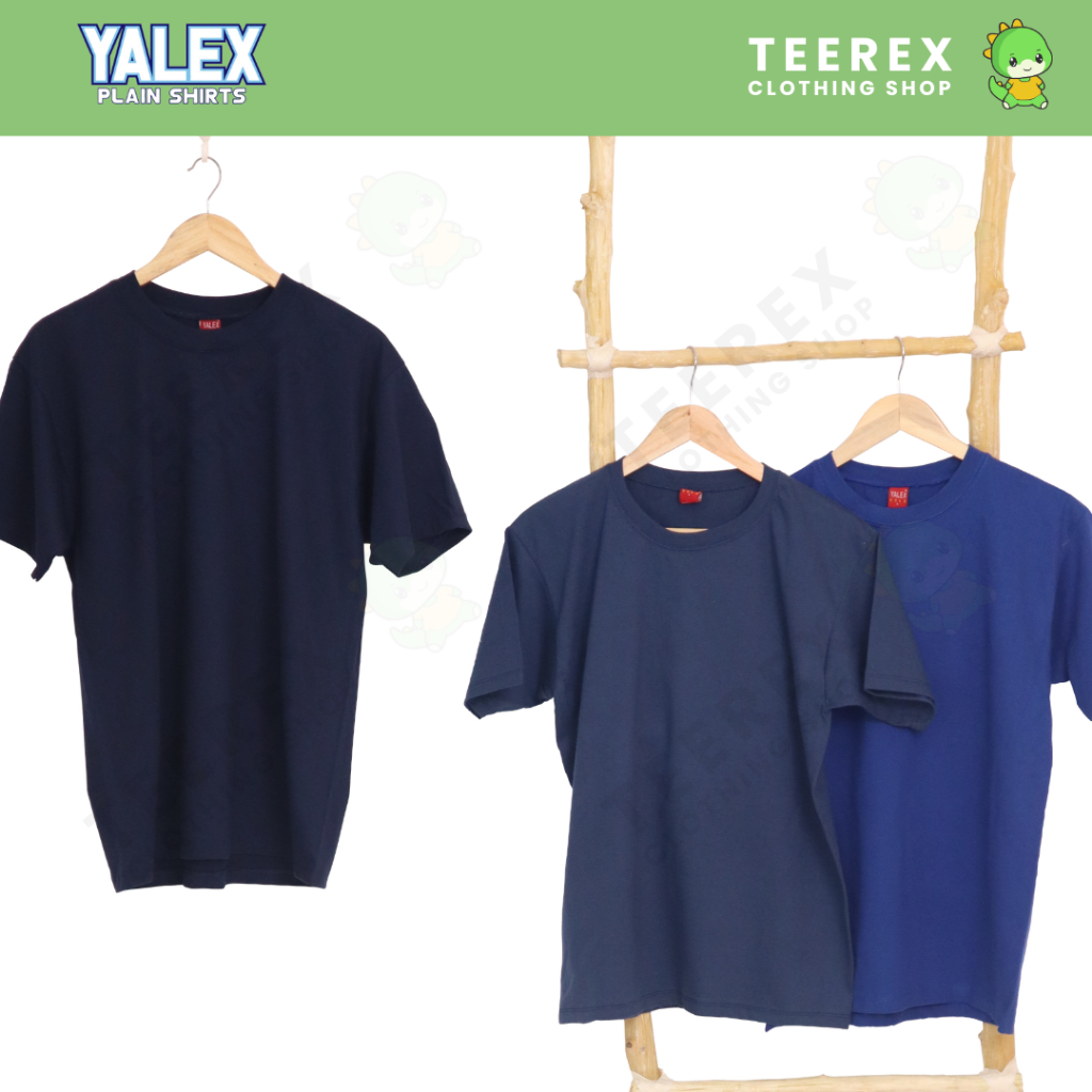 YALEX PLAIN SHIRT (RED LABEL) SHADES OF BLUE (ROAYL BLUE NAVY BLUE ...