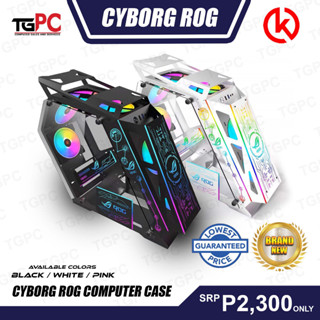 Coolman Cyborg Robot Gaming case Mid tower | Shopee Philippines
