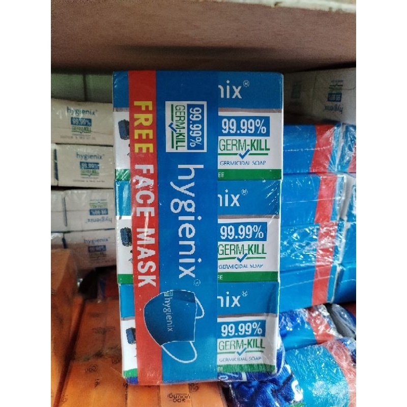 Hygienix germicidal soap 125g X3pcs | Shopee Philippines