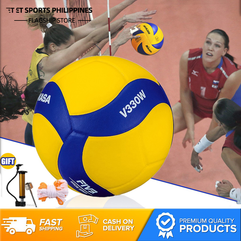 Original Mikasa V330W Size 5 Volleyball Ball Competition Training Soft ...
