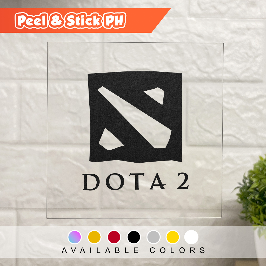 Dota 2 Logo Vinyl Decal Stickers for Cars, Laptops, Motorcycle ...