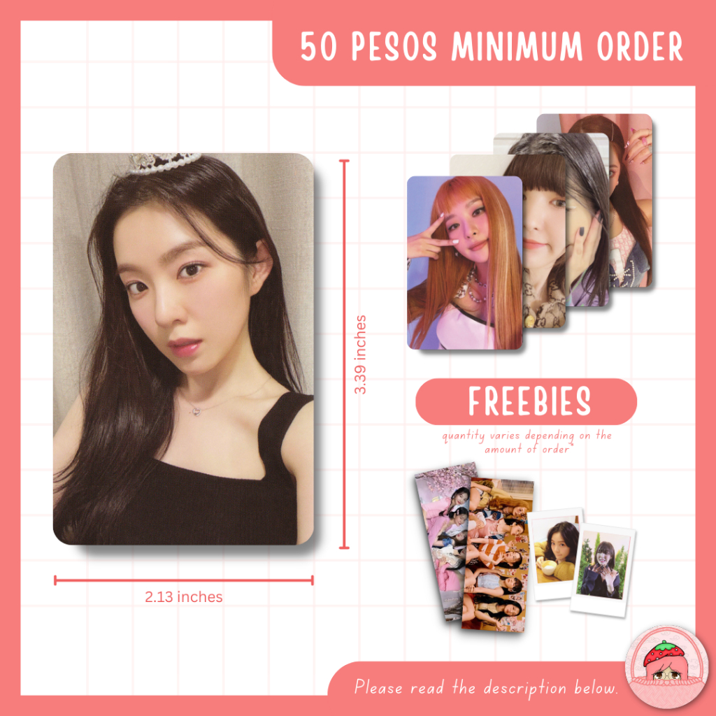RV QUEENDOM ALBUM PC PHOTO CARD UNOFFICIAL FANMADE PRINT LOMO K-POP ...