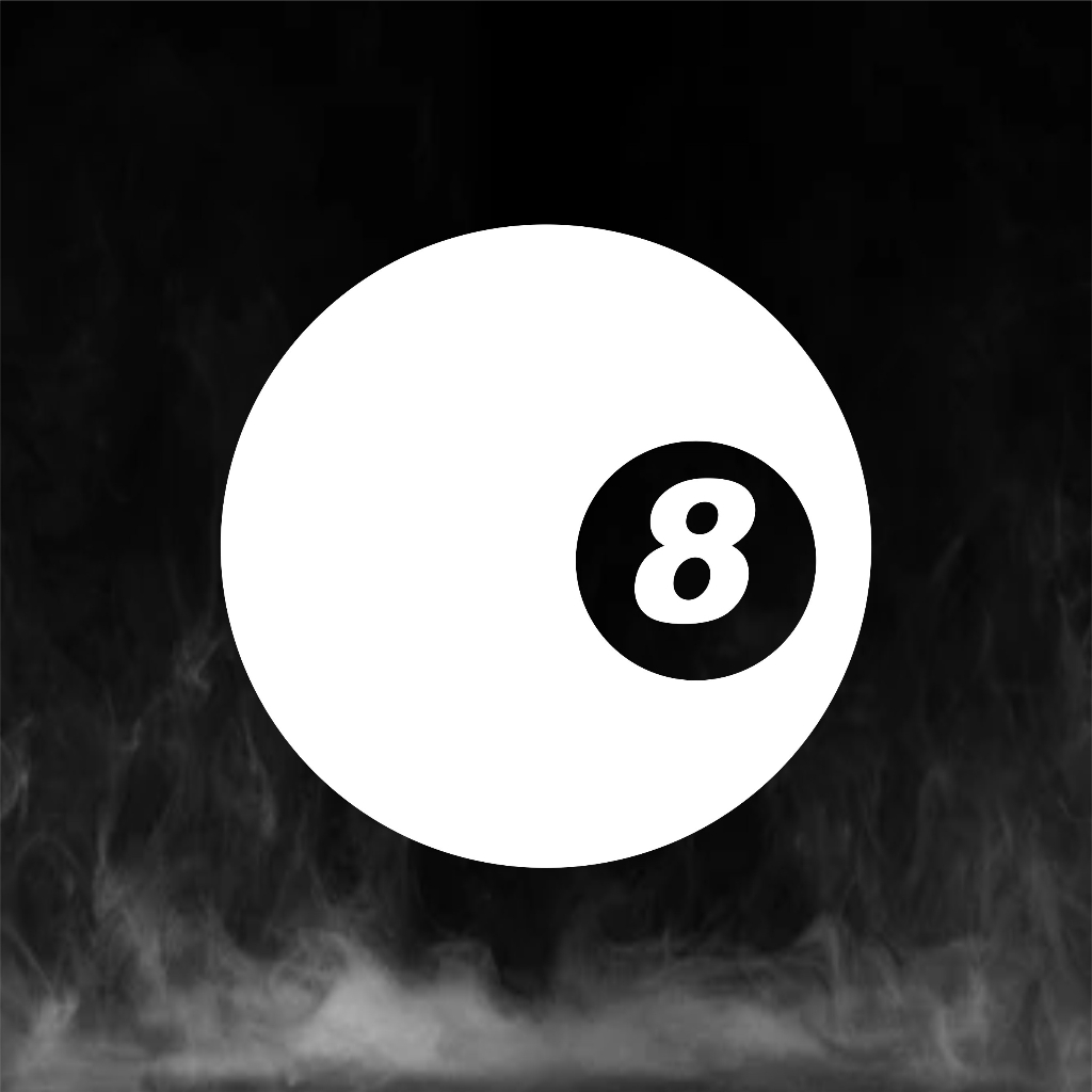 ORIGINAL 8 BALL decal sticker cutout for car , motorcycle and more ...