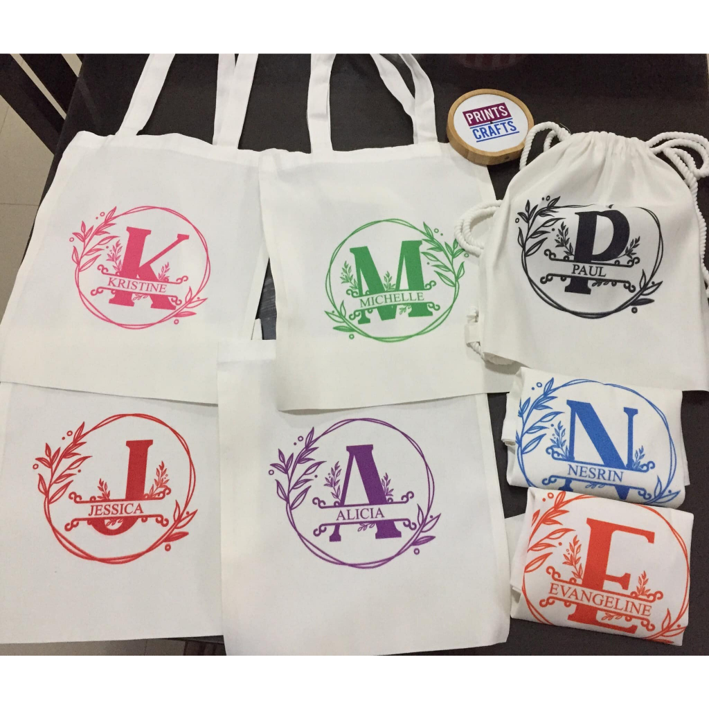 Personalized Canvas Bags | Shopee Philippines