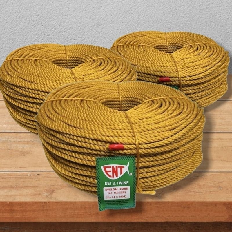 ENT P. ROPE / EVELON CORD / 200METERS / LUBID ( NO.10 / NO.12) | Shopee ...
