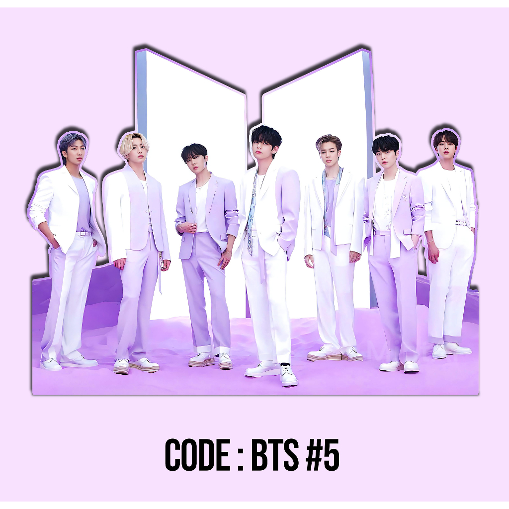 BTS Group Standee (Table Standee,) | Shopee Philippines