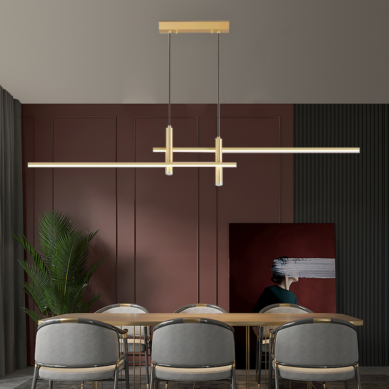 【NVC Lighting】Dining Chandelier Modern Led Kitchen Lights Droplights ...