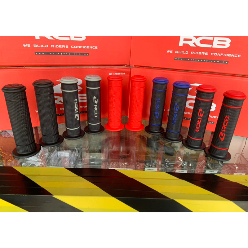 RCB Handle Grip HG55 Rubber (Universal) Red, Blue, Black, Gray | Shopee ...
