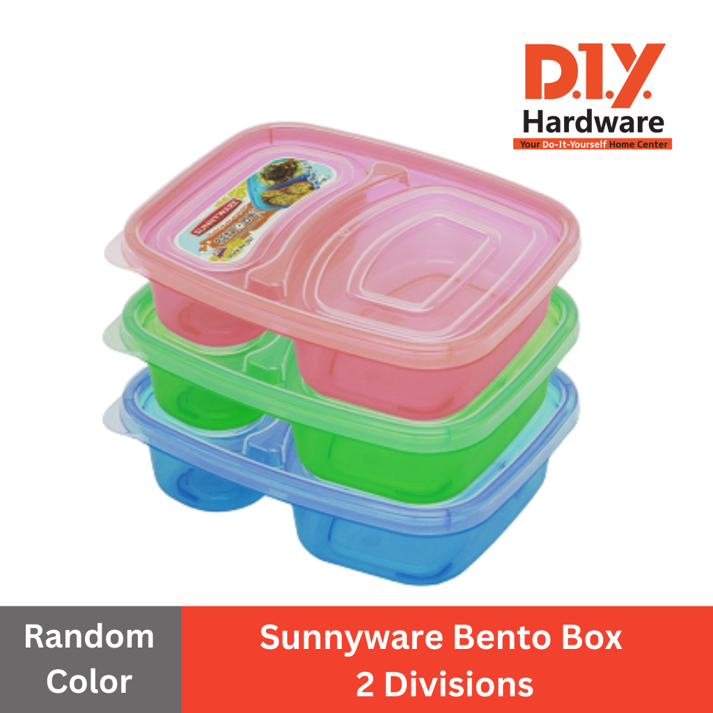 Sunnyware Bento Box - 2 Divisions | Shopee Philippines