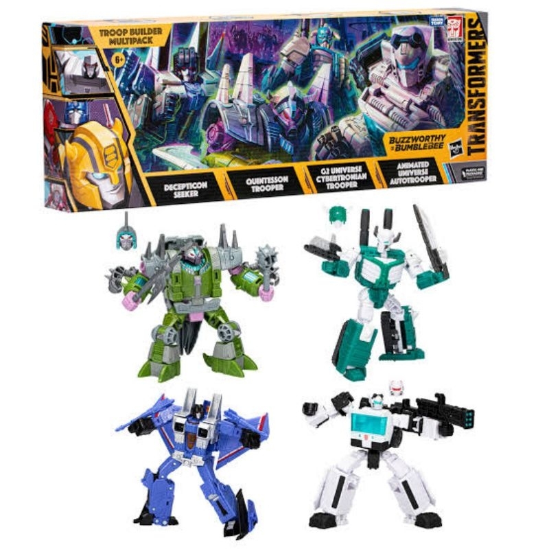 TRANSFORMERS TROOP BUILDER MULTIPACK (SINGLES) DECEPTICON SEEKER ...