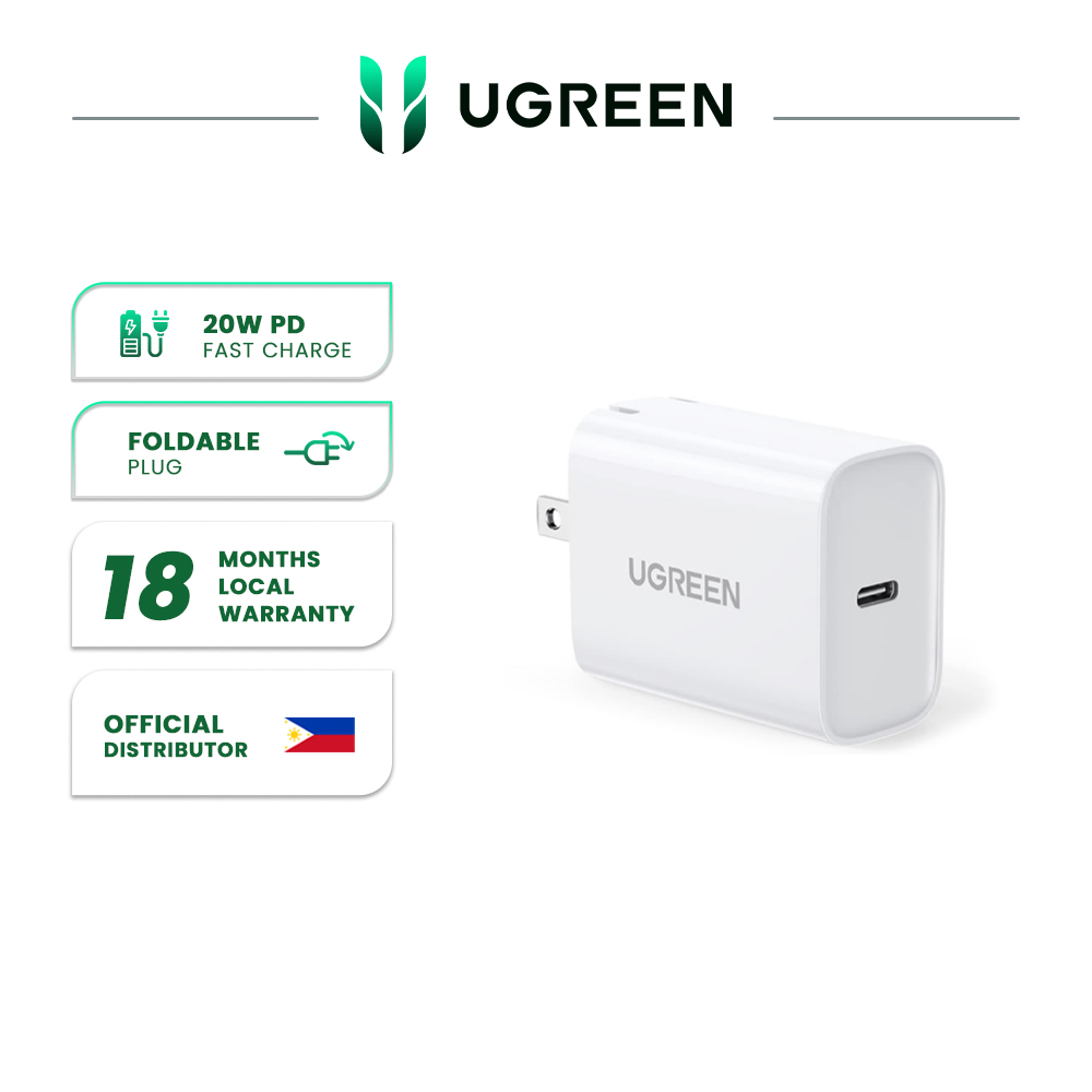UGREEN Fast Charging Power Adapter with PD 20W - PH | Shopee Philippines