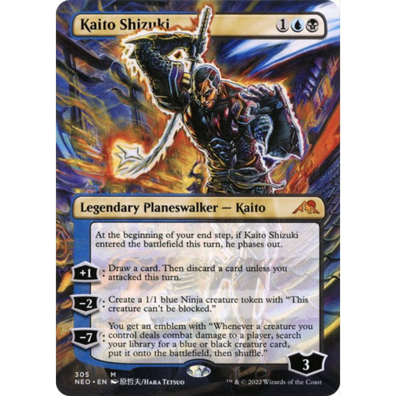 Kaito Shizuki - NEO - Mythic - MTG Cards (WotC) | Shopee Philippines