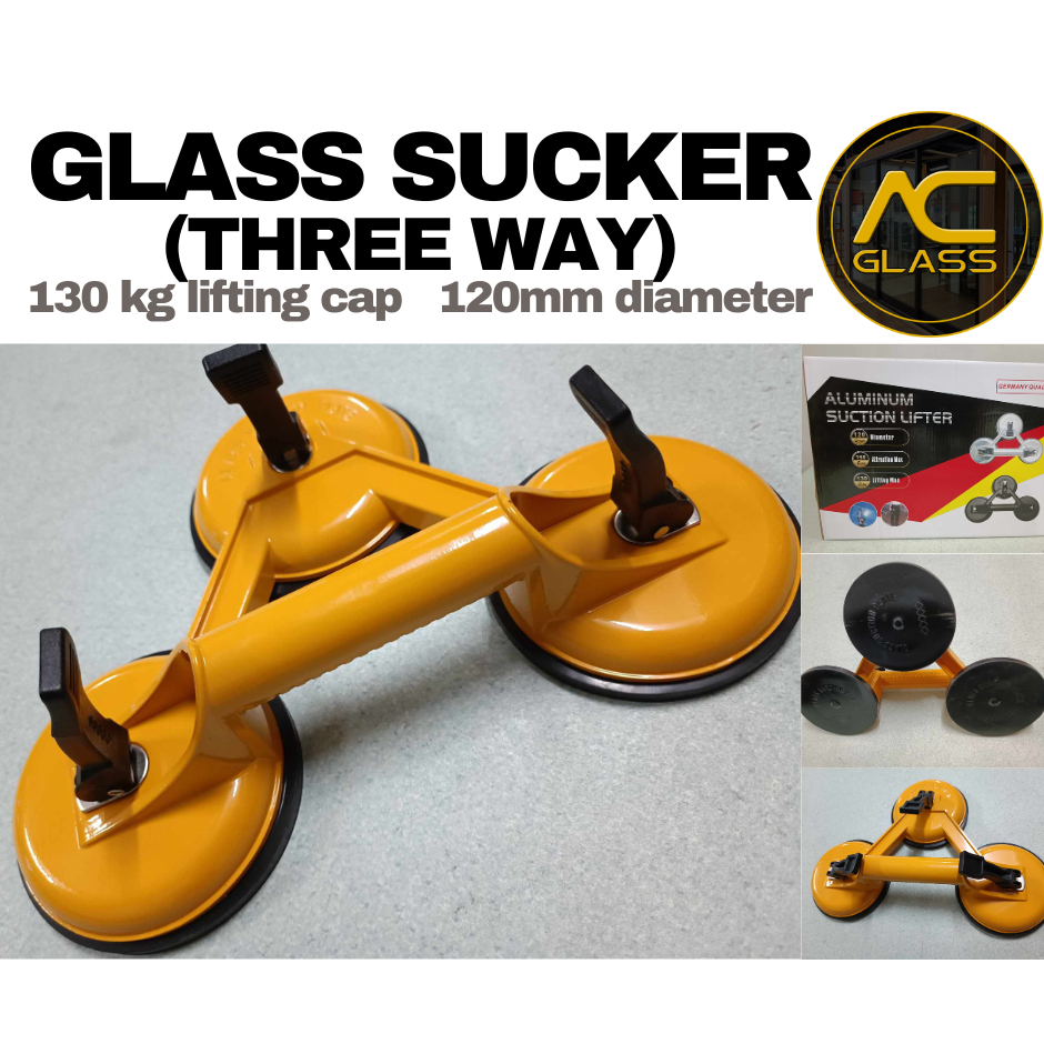 AC GLASS: GLASS SUCKER (THREE WAY) | Shopee Philippines
