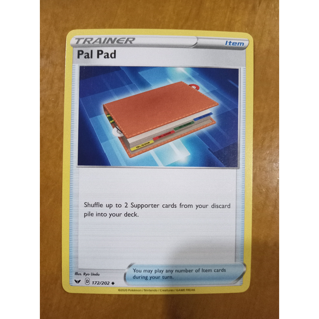 Pal Pad 172/202 Uncommon Pokemon TCG Standard English Sword & Shield ...