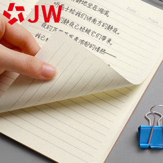 JW A5 Notebook Line Black/Khaki Notebooks 36sheets 72pages COD | Shopee ...