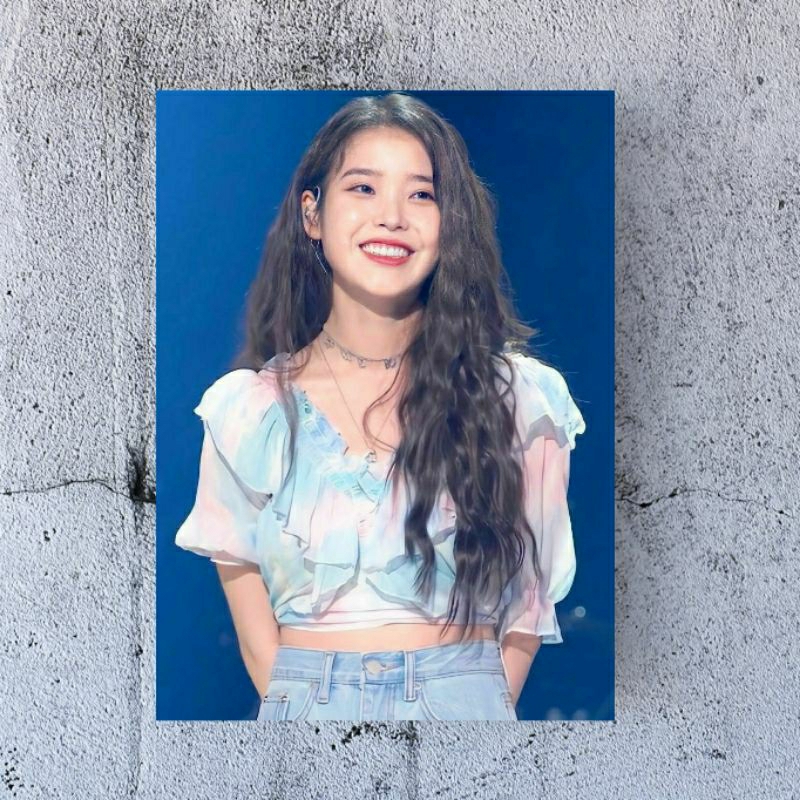 IU A4 Size Wallpaper Poster | Shopee Philippines