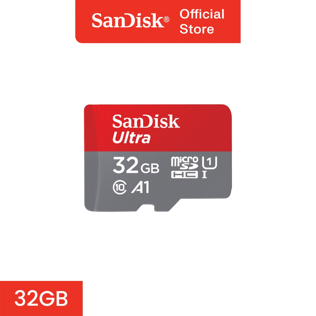 Sandisk SDSQUA4 32GB Micro SD C10 w/o Adapter | Shopee Philippines