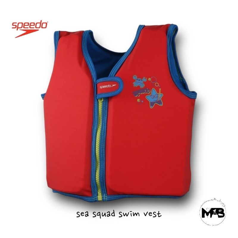 Speedo sea squad swim vest im (1-2Y) | Shopee Philippines