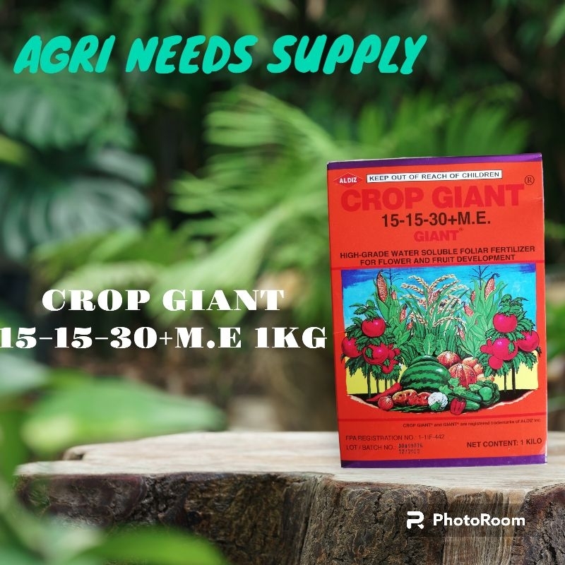 Crop Giant 15-15-30+M.E 1kg | Shopee Philippines