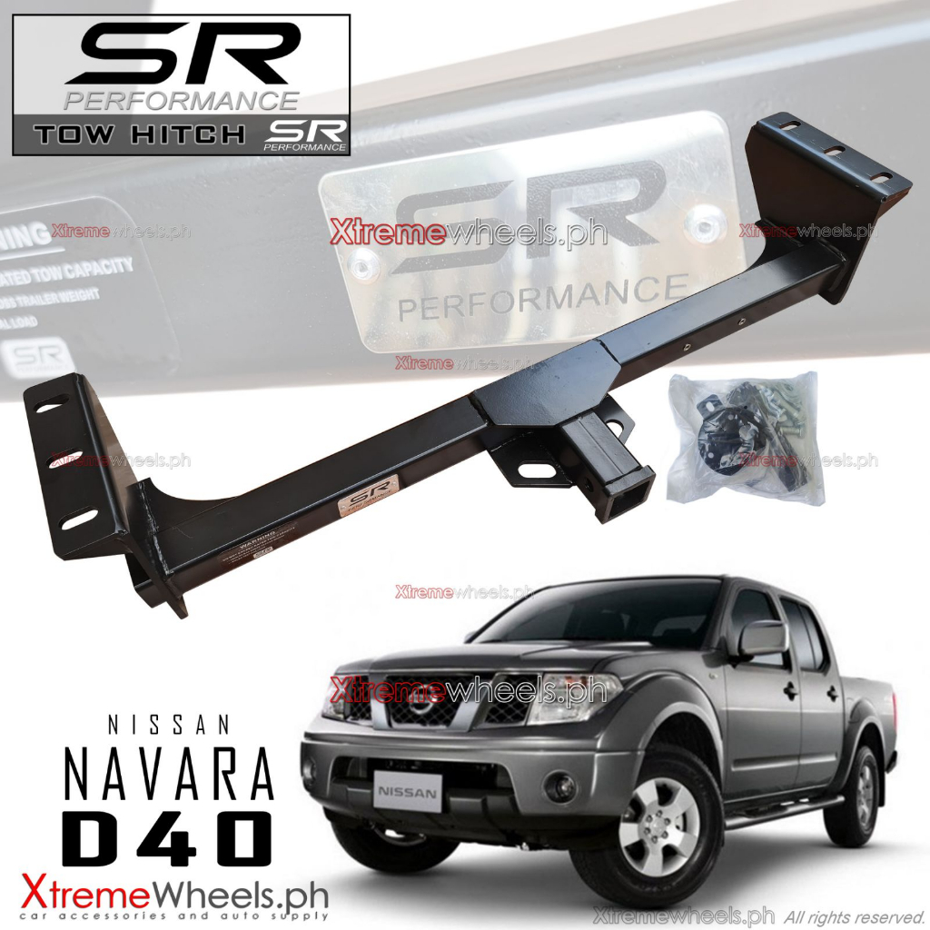 Nissan Navara 2005-2014 SR Performance Tow Hitch Receiver Rear Bumper bike carrier trailer heavy ...