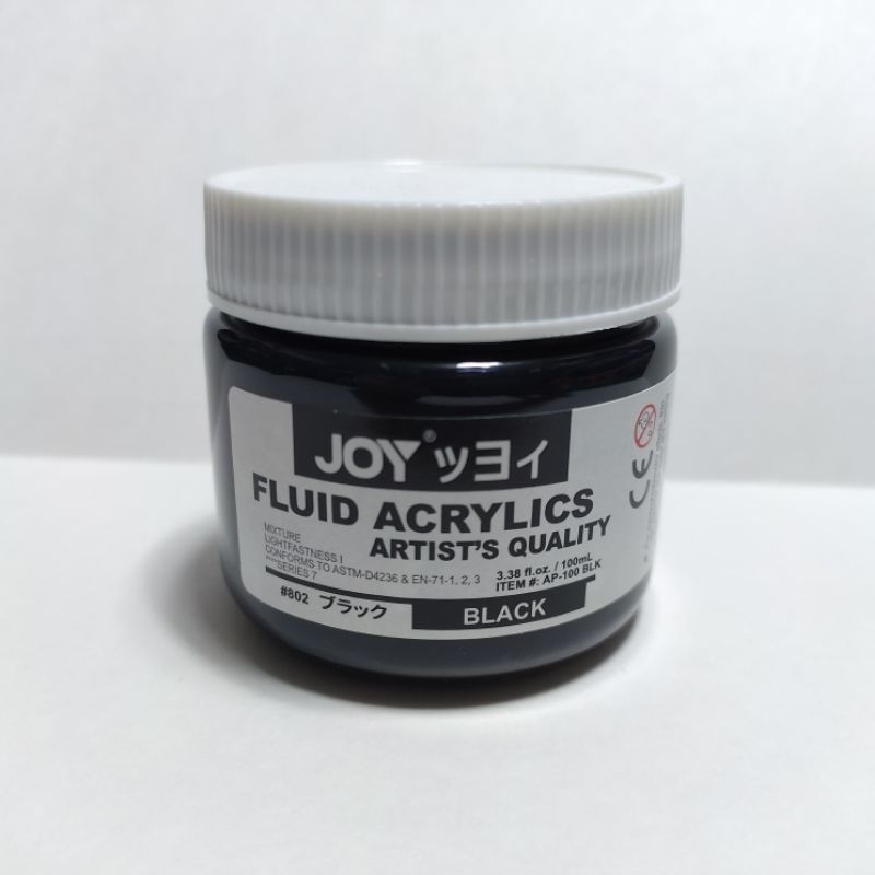 Fluid Acrylic paint 100ml per piece [Joy] | Shopee Philippines