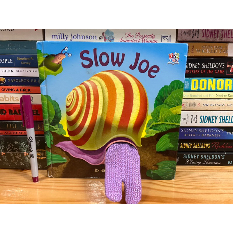 Slow Joe Puppet Book Children’s Book Board Book | Shopee Philippines