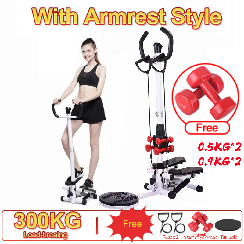 【COD&STOCK】Yeesall Pedal Exercise Mini Stepper Step Machine Foot ...