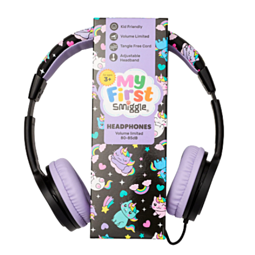 Smiggle Authentic My First Headphones Kids Headset age 3+ for toddlers ...