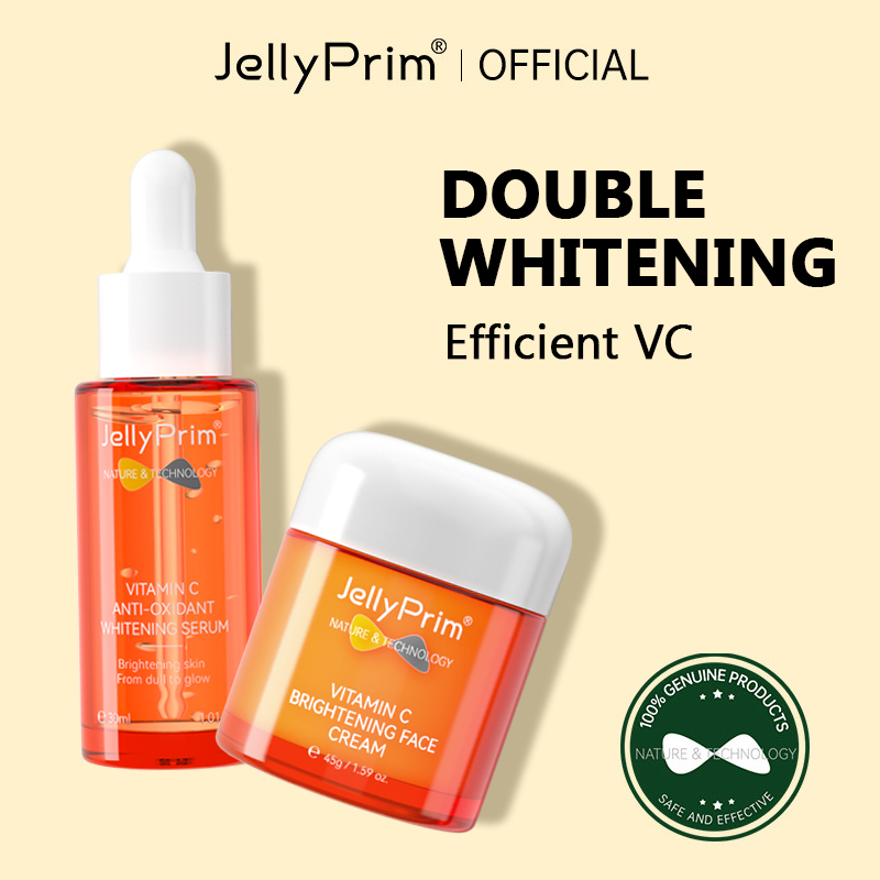 JellyPrim Vitamin C Whitening Facial Moisturizer Melasma Dark Spots ...