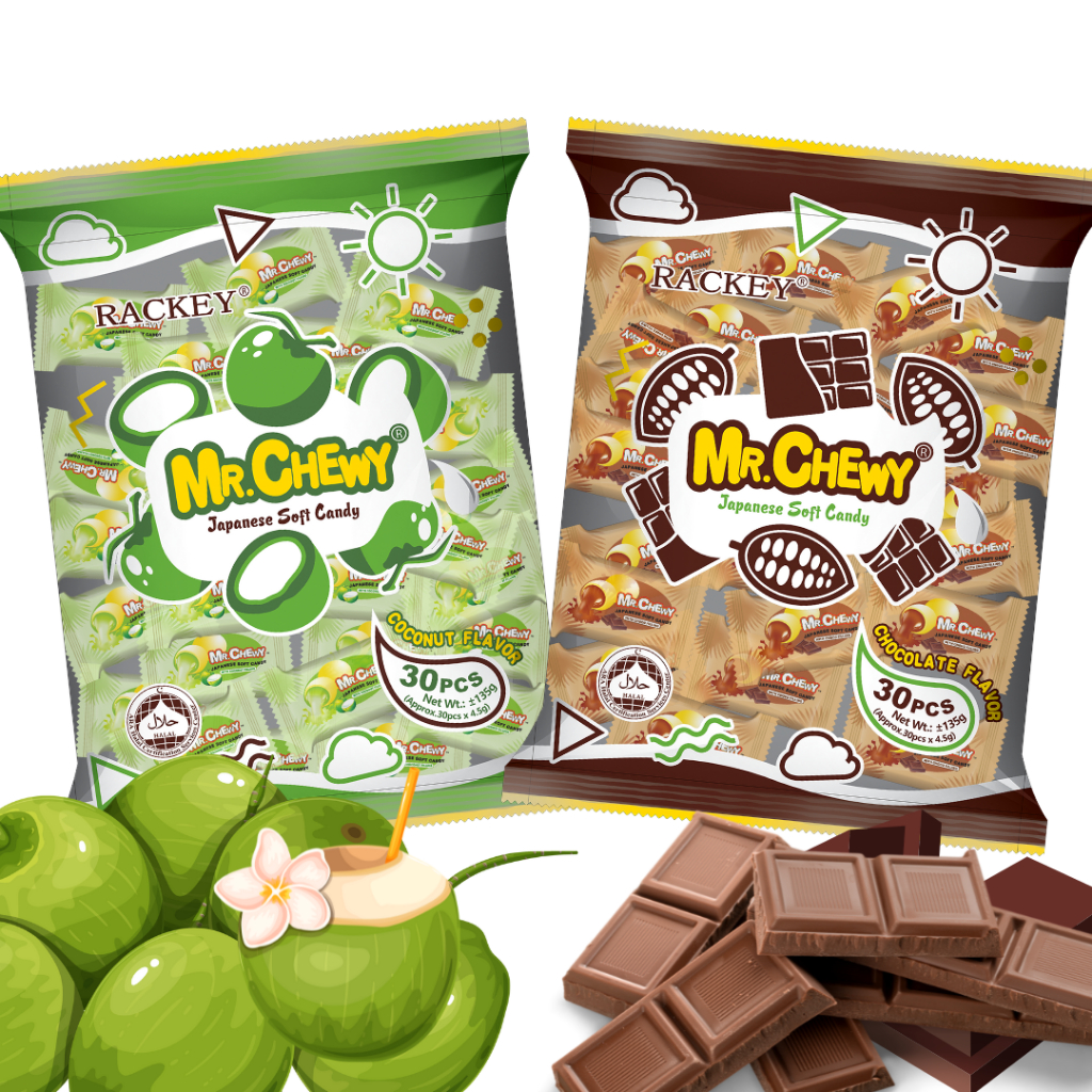 Mr. Chewy Candy Choco and Coconut Flavors | Shopee Philippines