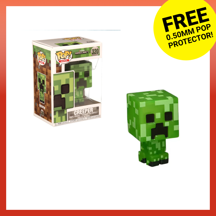 Games Minecraft Creeper #320 (Slight Damaged Box) Funko Pop Vinyl ...