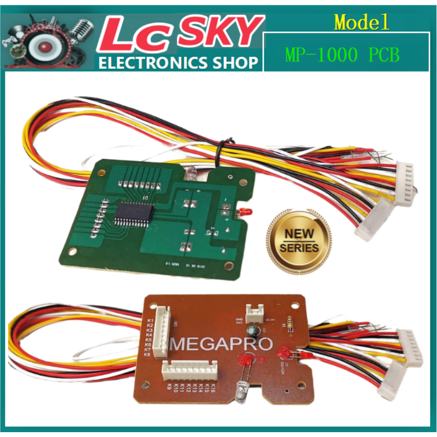 The (PCB) BOARD FOR MEGAPRO MP-1000/mp-1000 pro/mp-2000/mp-2000 pro/mp-9000/DX-2 | Shopee ...
