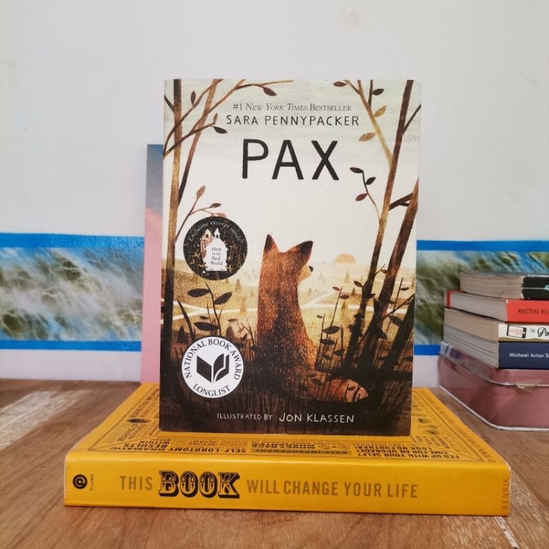 Pax (Pax #1) by Sara Pennypacker, Jon Klassen (Illustrator) [authentic ...