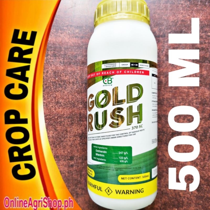 GOLD RUSH 370 SC 500 ml INSECTICIDE BY C.B. ANDREW | Shopee Philippines
