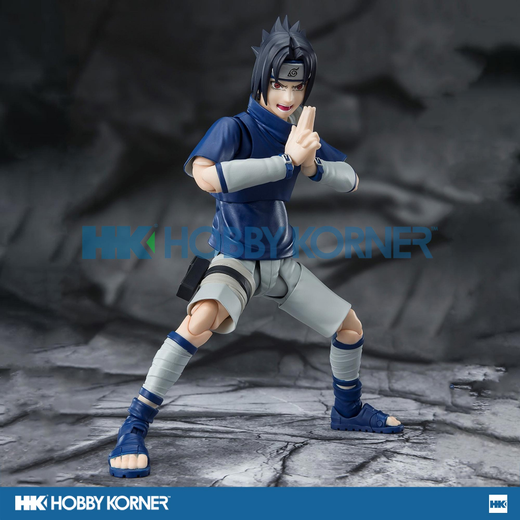 (IN STOCK) BANDAI 649379 S.H.Figuarts 6 Inch Scale Sasuke Uchiha-Ninja ...