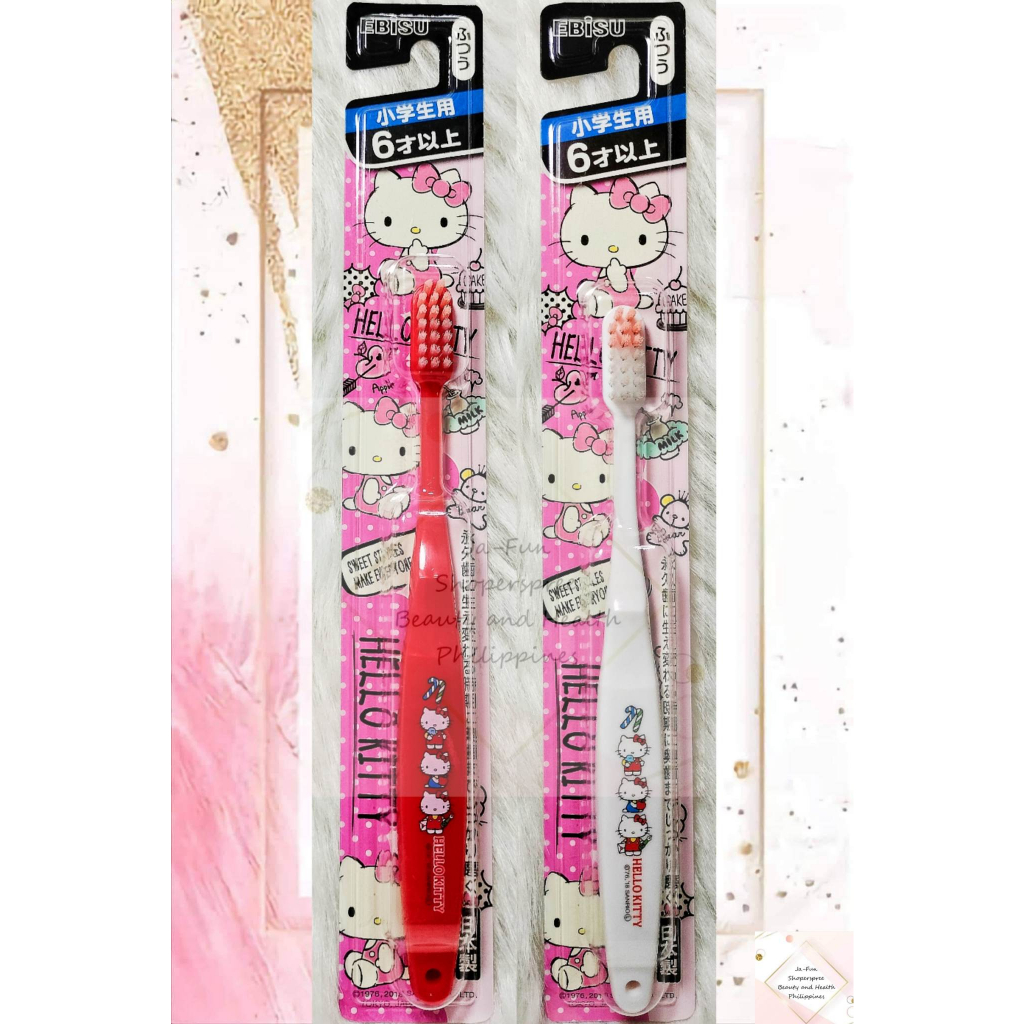HELLO KITTY KIDS TOOTHBRUSH CUTE SANRIO CHARACTERS 6 YRS ABOVE ...