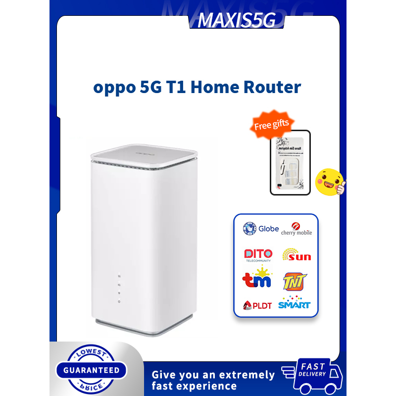 OPPO 5G CPE T1 wireless router Qualcomm Snapdragon Dual-Mode WiFi 6 ...