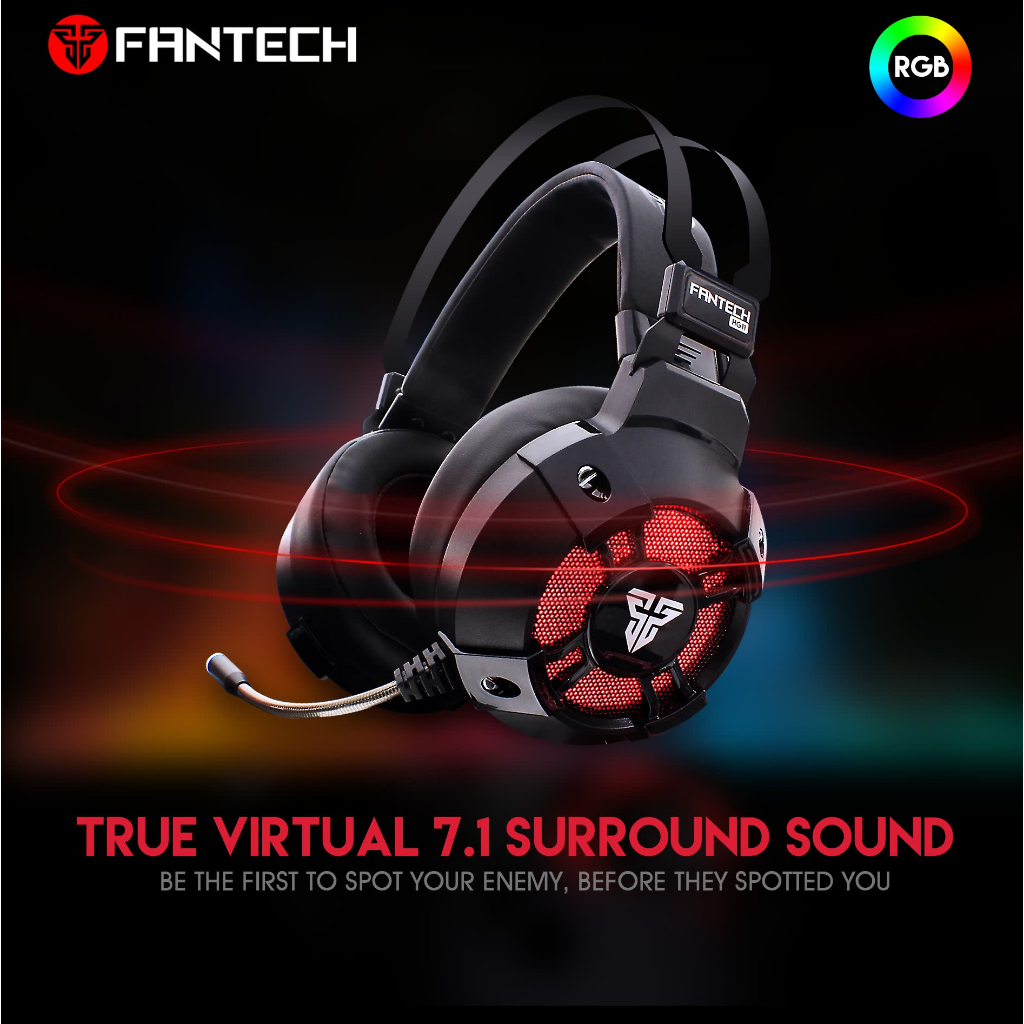 FANTECH HG11 CAPTAIN 7.1 GAMING HEADSET | Shopee Philippines