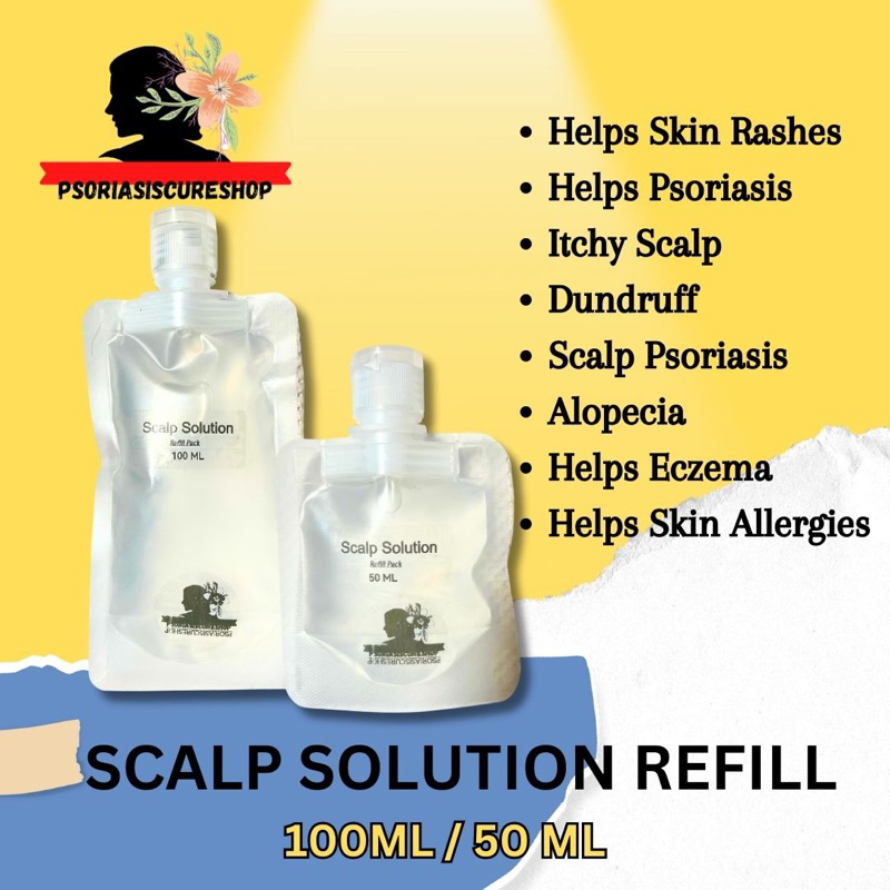 Scalp Solution REFILL PACK 100ML / 50ML | Shopee Philippines