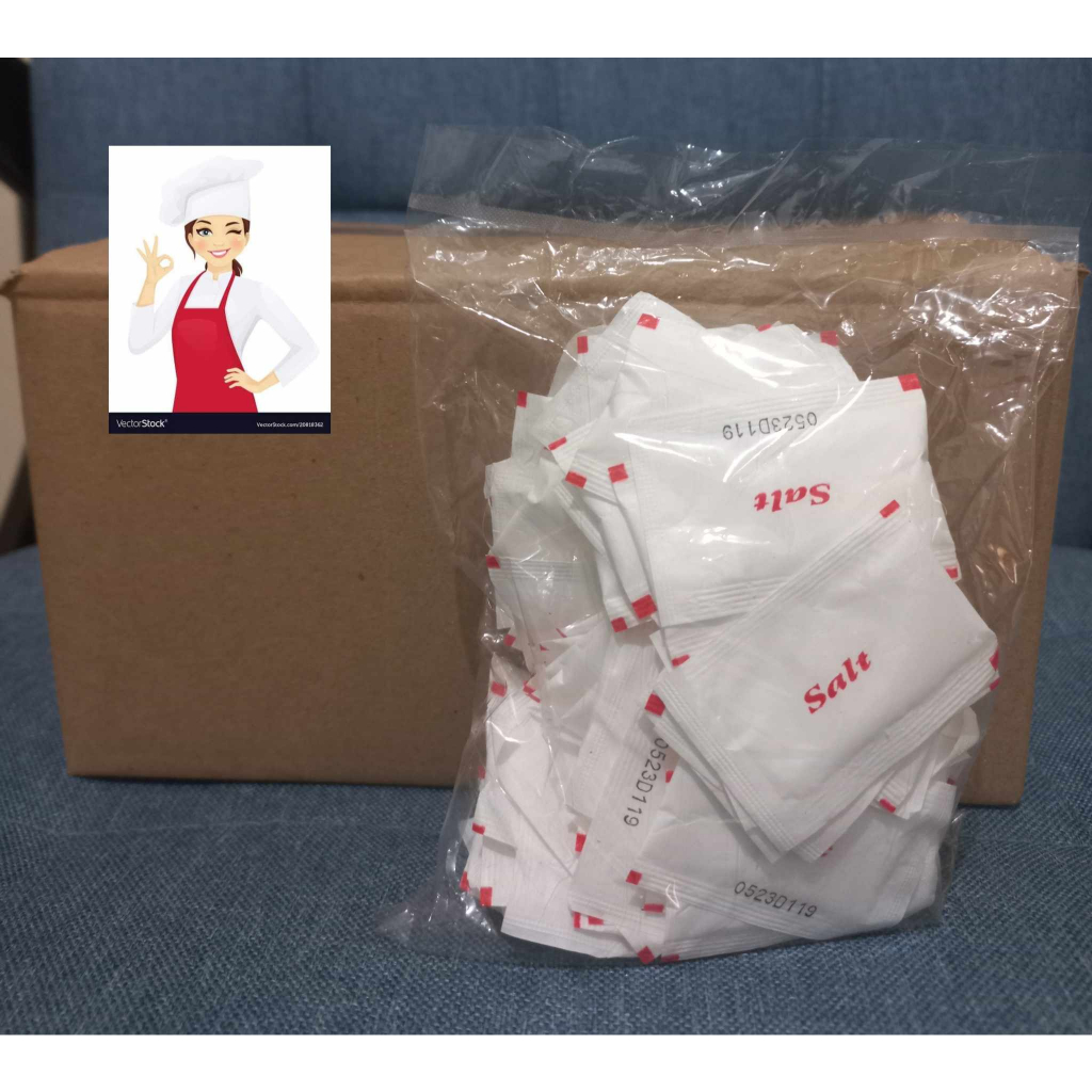 (1 Case) 100% Salt sachet Asin (1 gram X 1000 pieces) FAST DELIVERY ...