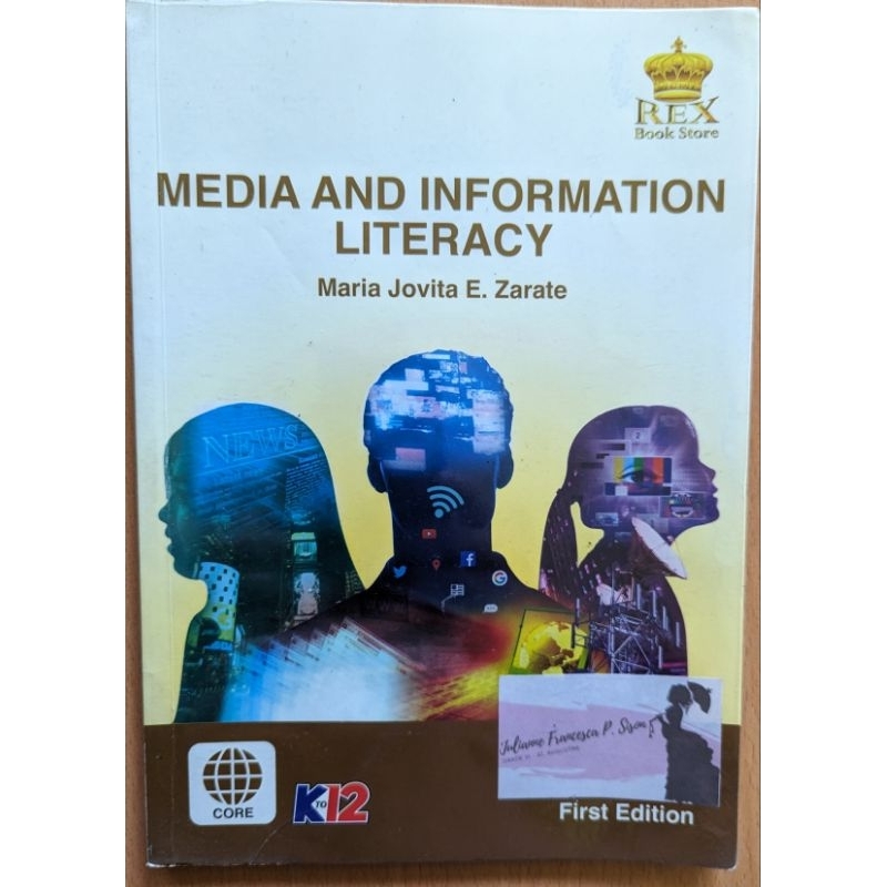 Media and Information Literacy Grade 11 (Used) | Shopee Philippines