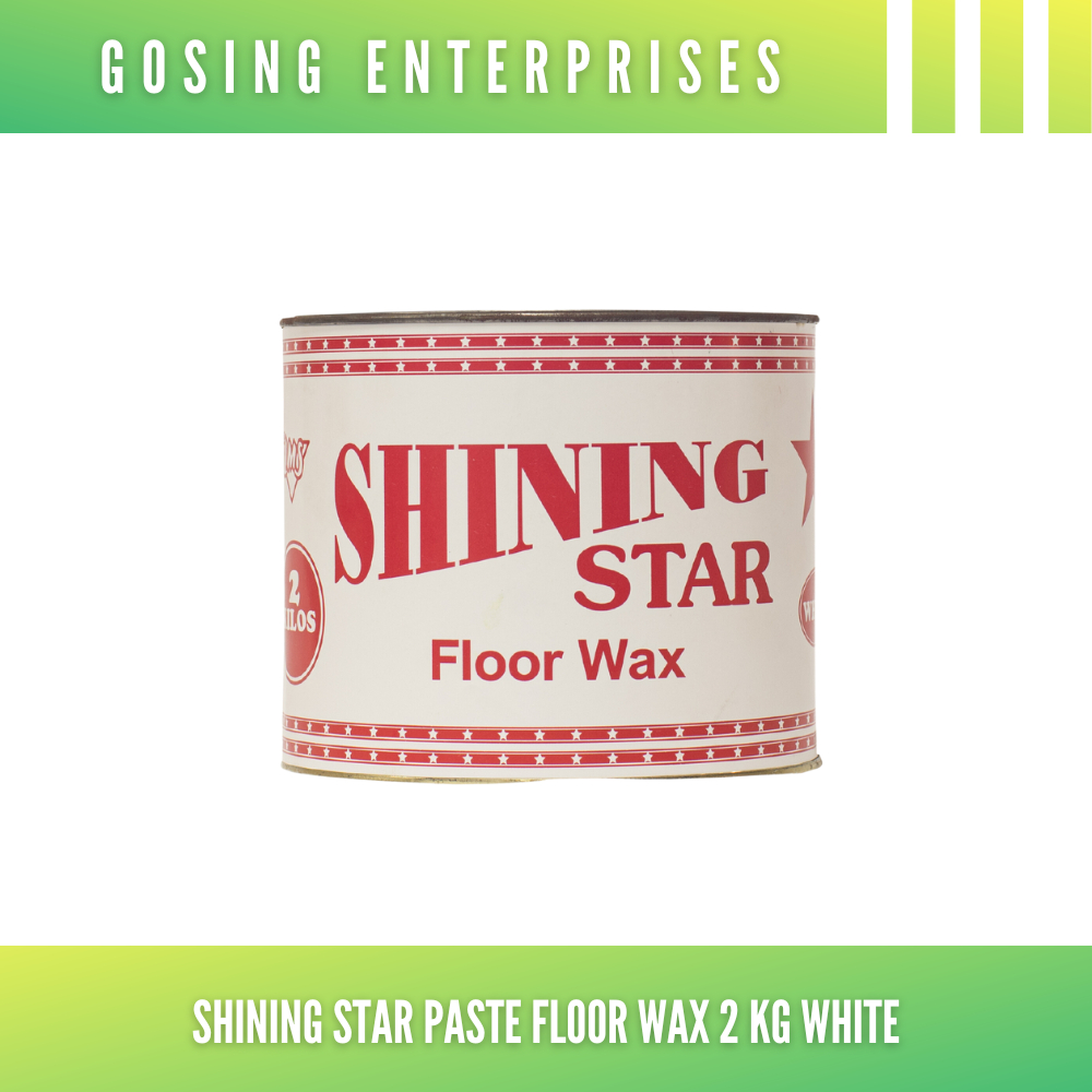 Shining Star Paste Floor Wax Can 2 KG | Shopee Philippines