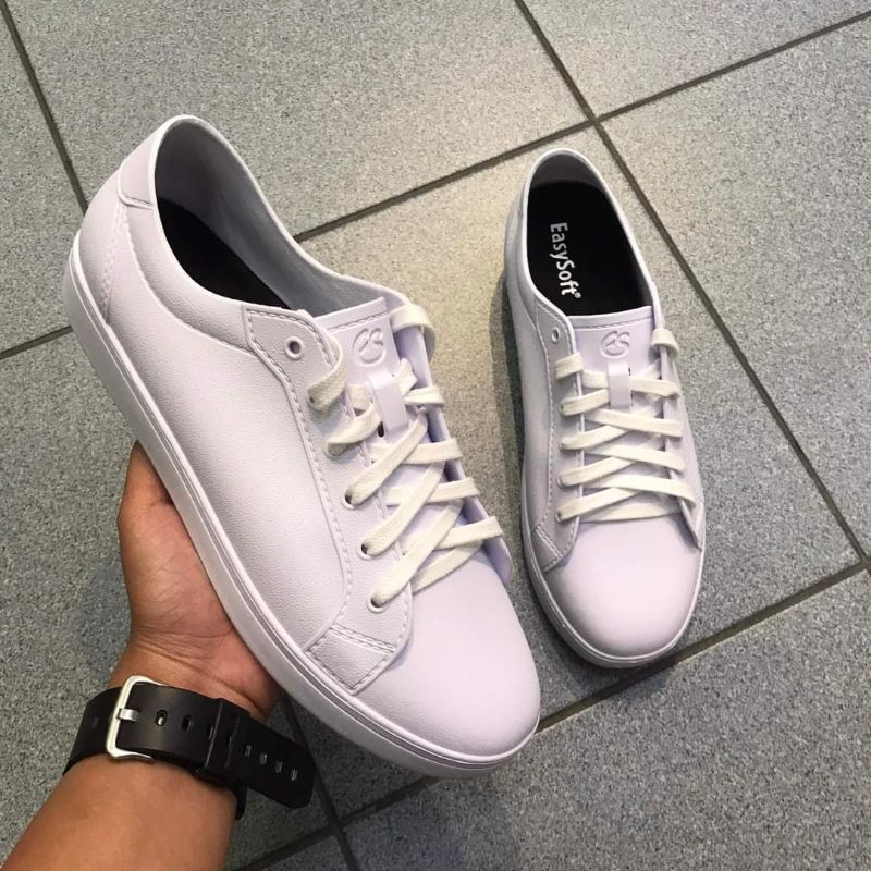 EasySoft NARA White Sneaker-Style Women's Shoes for Nurse, Hospital ...