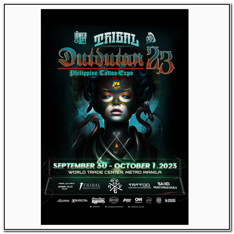 Dutdutan XXIII 23 Poster Posters Tattoo Event Home Wall Decor ...
