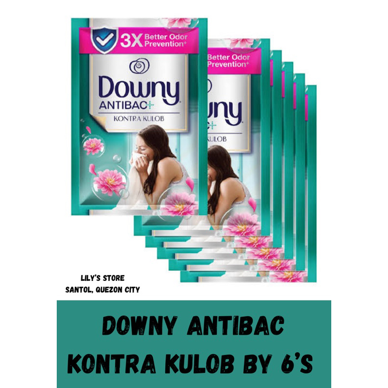 DOWNY ANTIBAC KONTRA KULOB (SOLD By 6’s) | DOWNY FABCON | Shopee ...