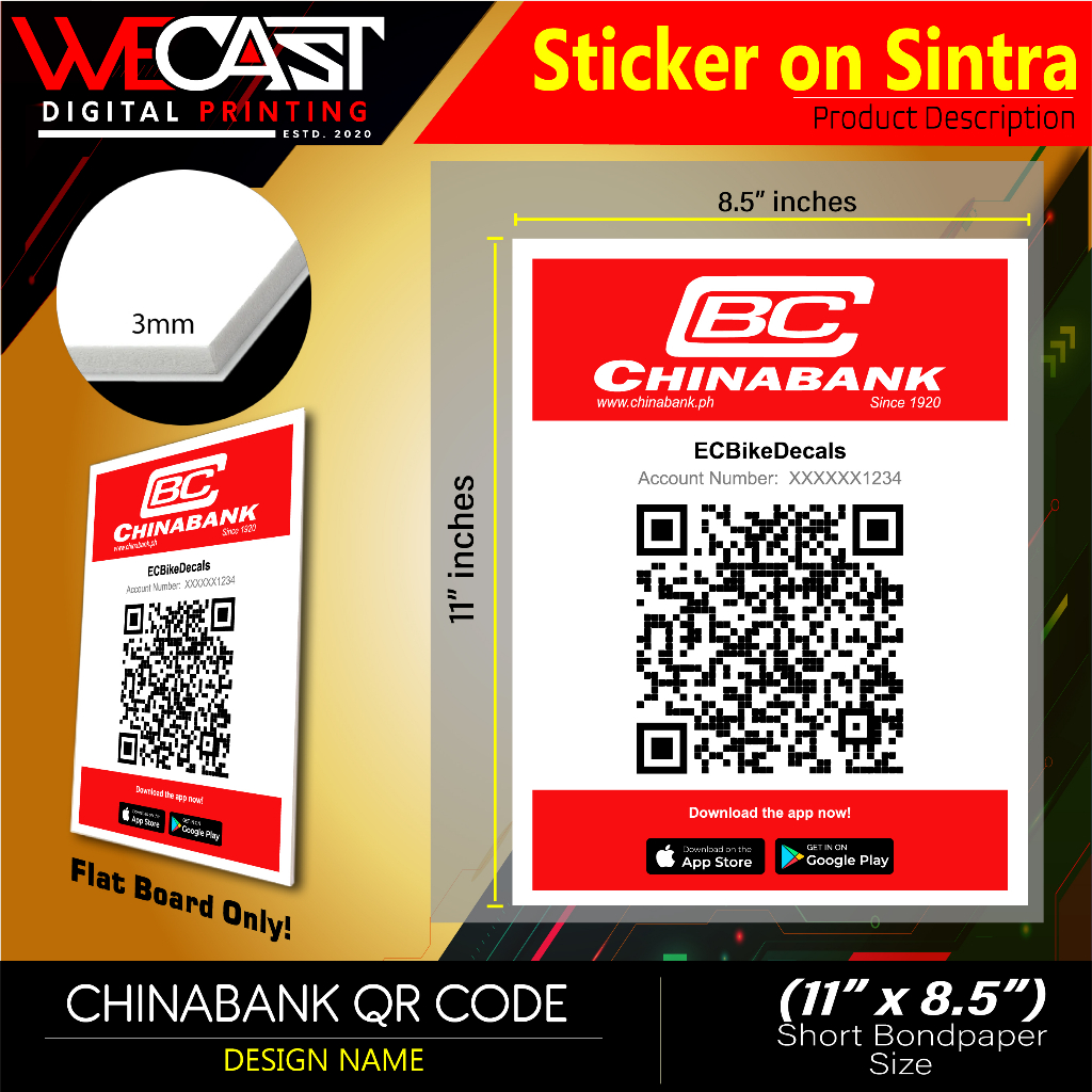 QR CODE SIGNAGE -GCASH,MAYA,SHOPEEPAY,PSBANK,PAYMAYA,UNIONBANK ...