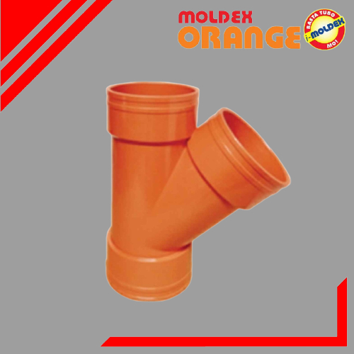 MOLDEX Orange PVC Fittings-WYE EQUAL (2" x 2", 3" x 3", 4" x 4 ...