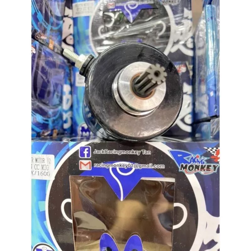 RACING MONKEY STARTER MOTOR MIO SPOTY/SOULTY(OPEN CC) | Shopee Philippines