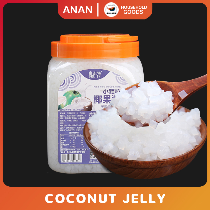 Nata De Coco Jam Coconut Jelly For Milk Tea Pearl Sago QQ Jelly Boba 2 ...